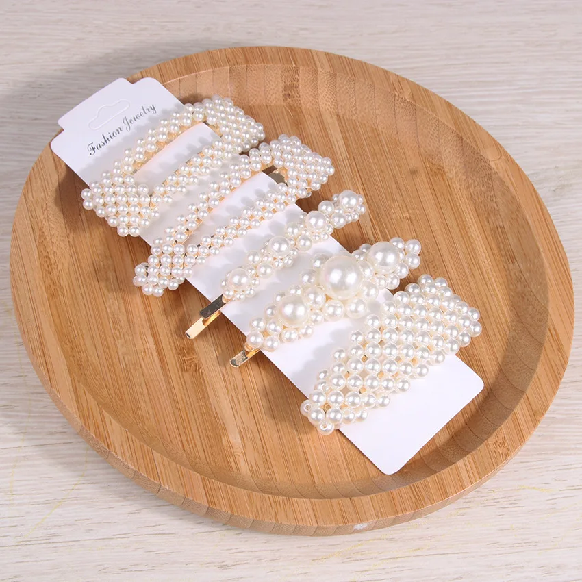 2-5 Stuks Parel Haarspeld Vrouwen Mode Zachte Parel Haarspeld Haar Stok ...
