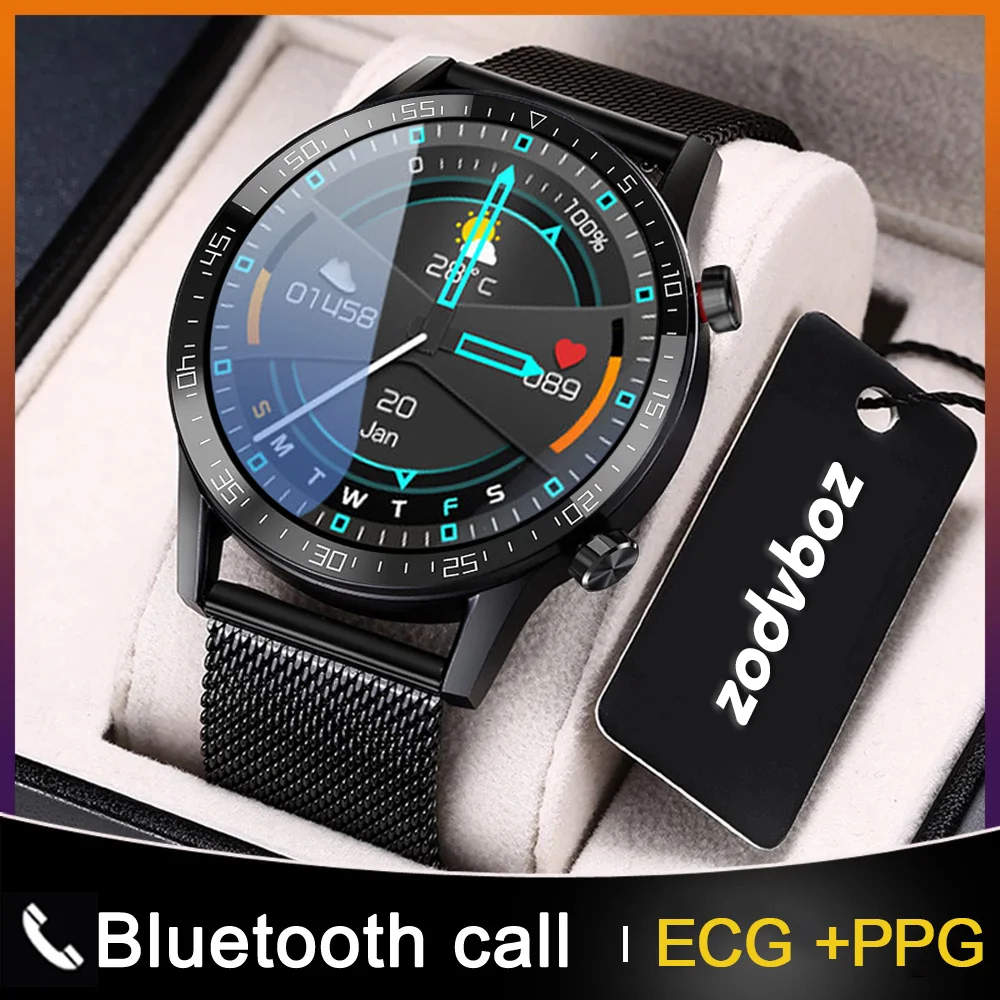 Reloj inteligente para hombre, pulsera con pantalla completamente ...