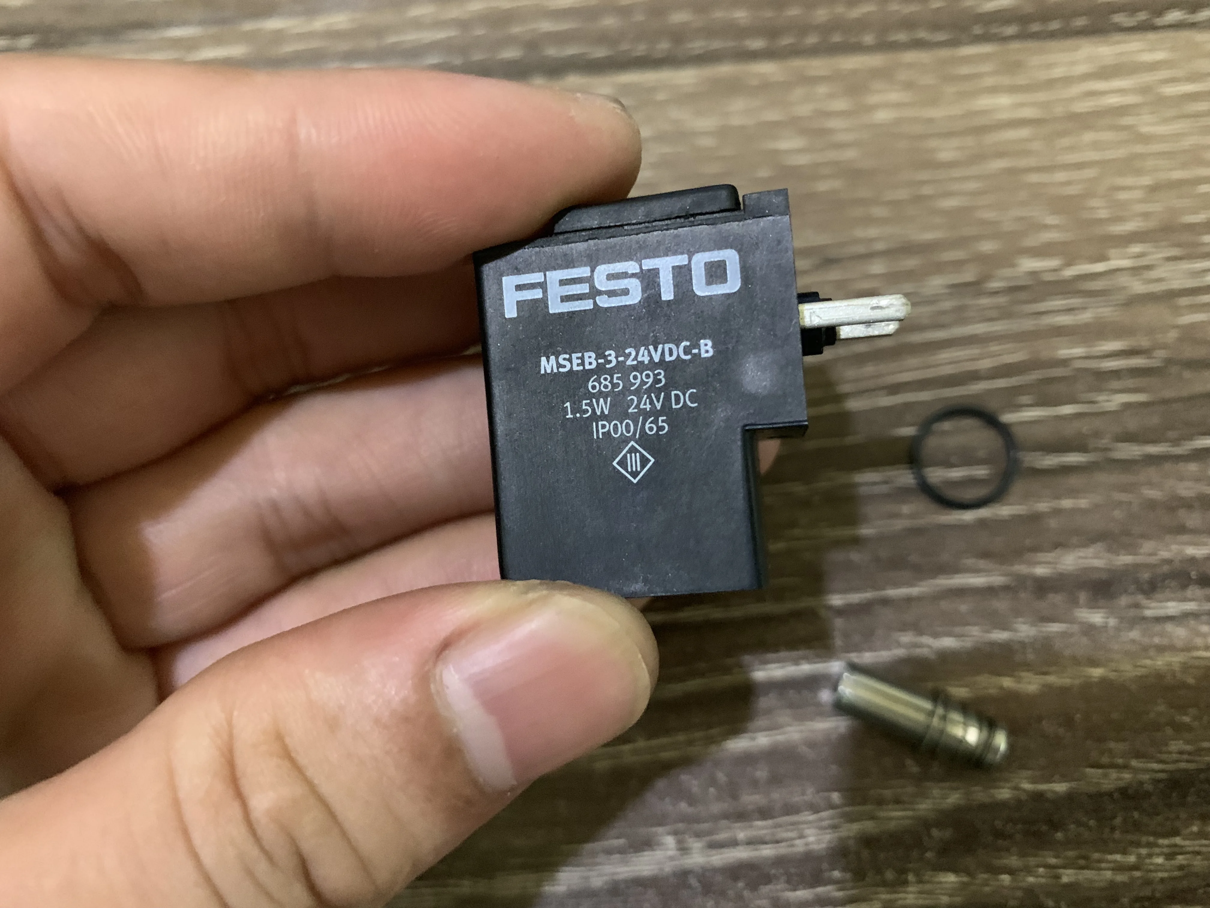 Bobina de válvula solenoide FESTO, MSEB-3-24VDC-B 685993, 1,5 W, 24VDC ...