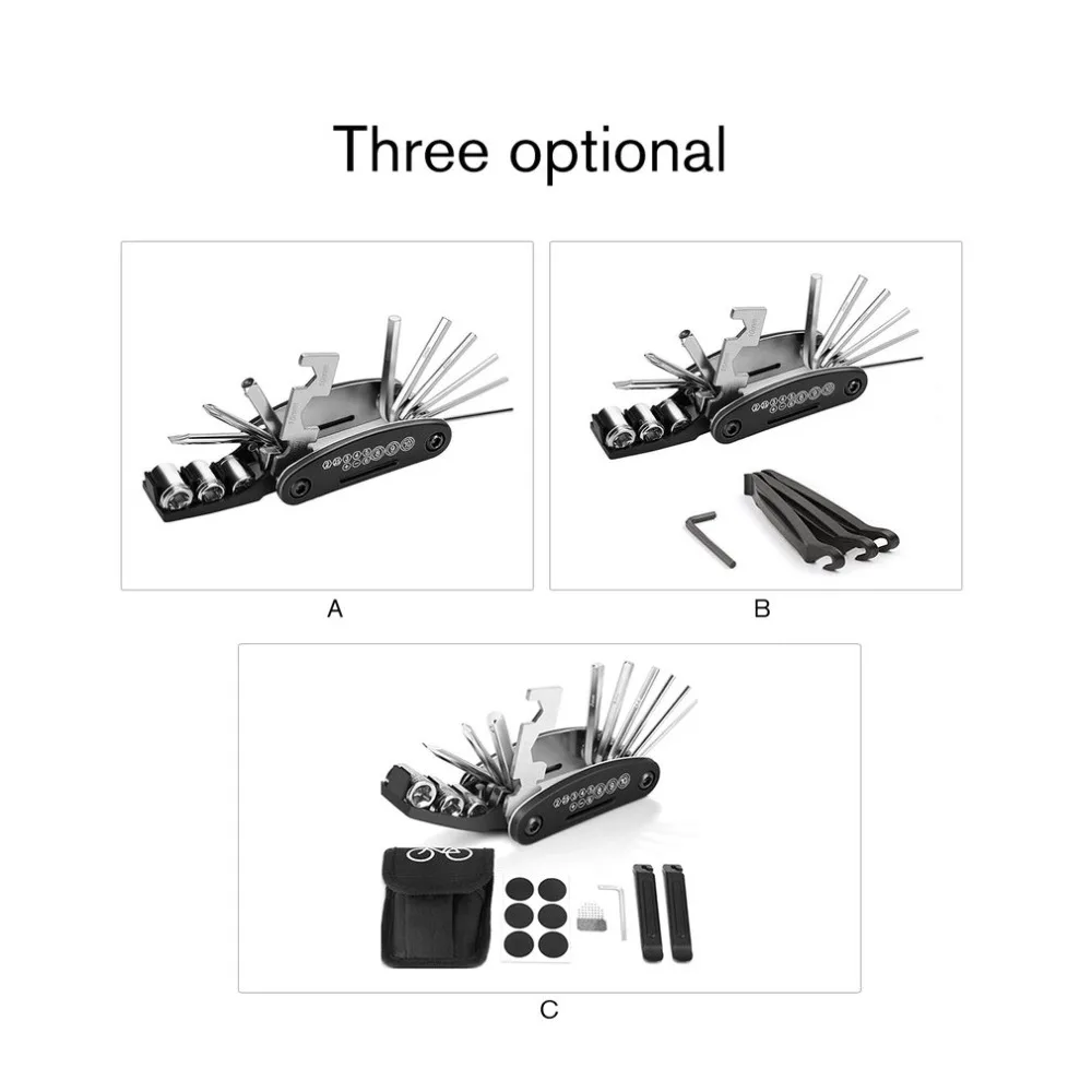 16 in 1 Tool Kit Bike Repair Set Bicycle Multifunctional – Imam Cycle Store