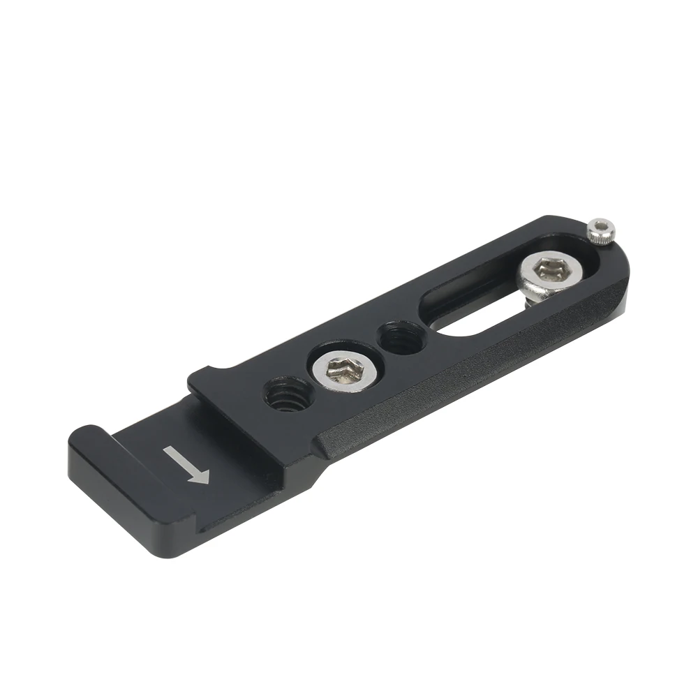 Niceyrig 80mm Nato Railway With Cold Shoe Mount 1/4" Screw Camera Cage ...