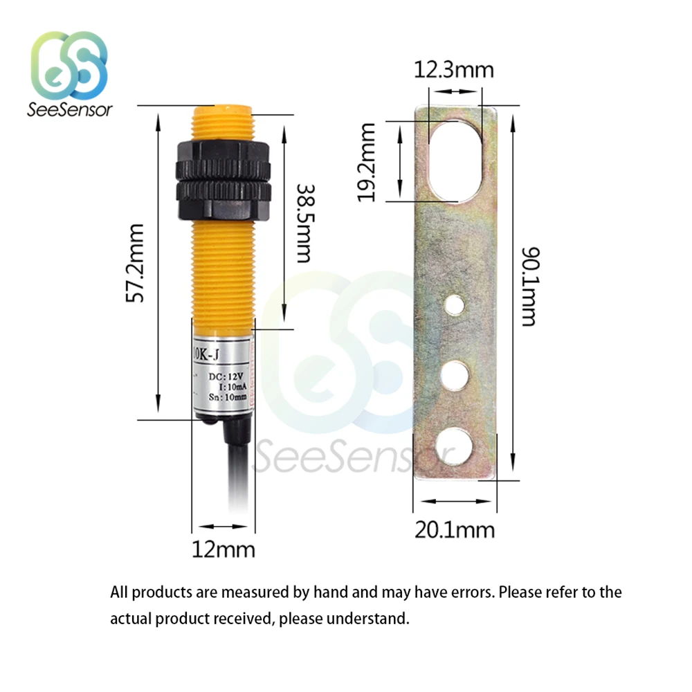Digital Proximity Sensors 5 Digit Electronic Digital Display Counter ...