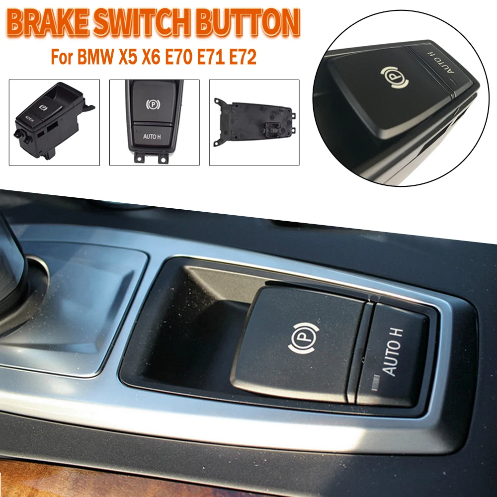 Electric-Parking-Handbrake-Brake-Switch-Button-61319148508-For-BMW-X5 ...