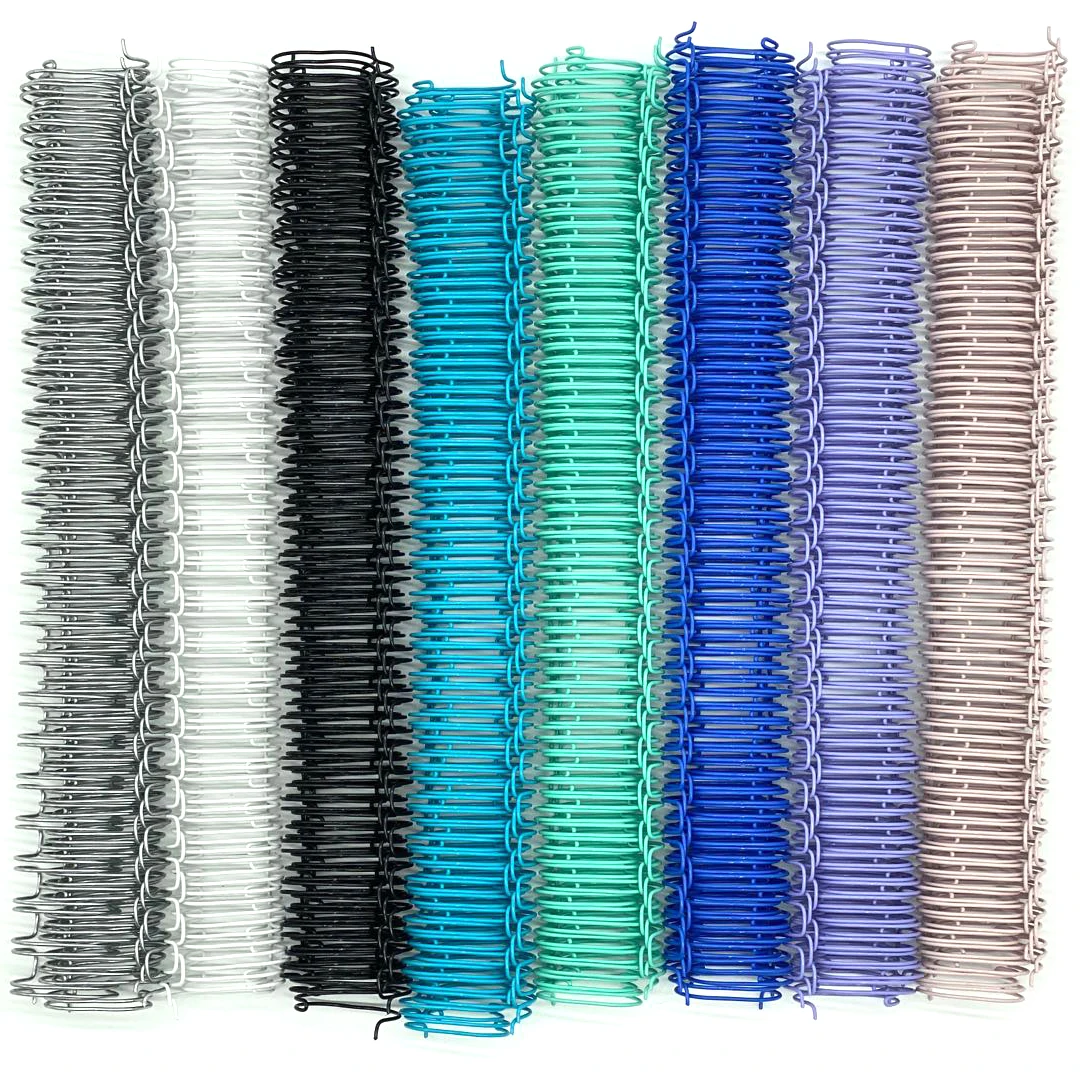 19-1mm-50pcs-Metal-YO-Double-Coil-Calendar-Binding-Coil-Notebook-Spring ...
