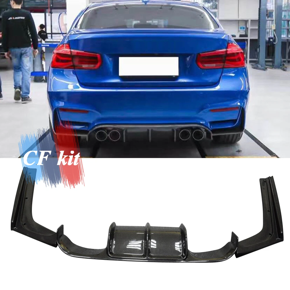 CF Kit difusor trasero de fibra de carbono para BMW, alerón ...