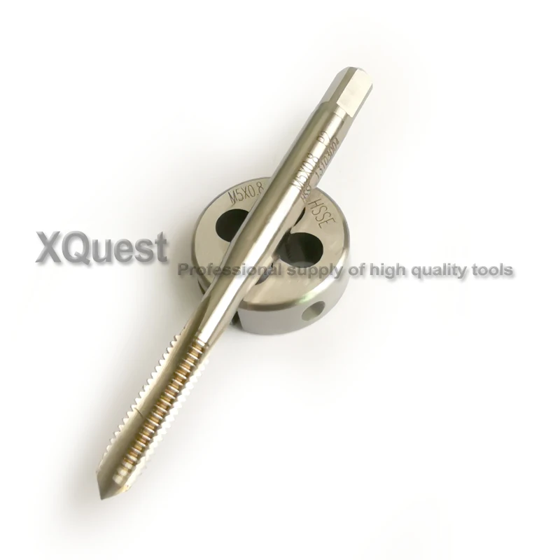HSSE Metric screw thread tap and Die set M5 M5X1 M5X0.8 M5X0.5 M5X0.35 ...