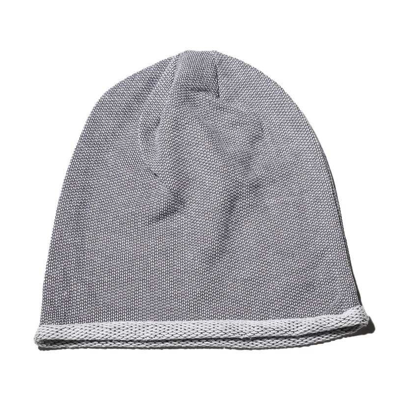Bonnets fins en tricot pour homme et femme couleur unie pour ...