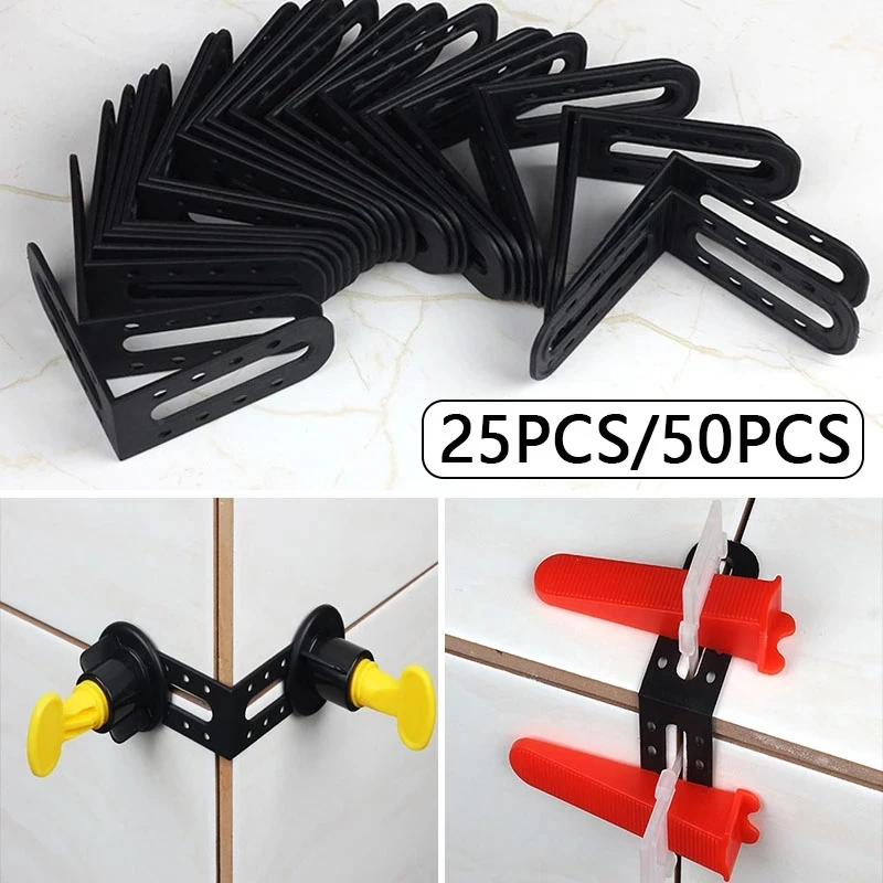 1 Set Male Angle Leveling Tool Tile Leveler System For Wall Ceramic ...