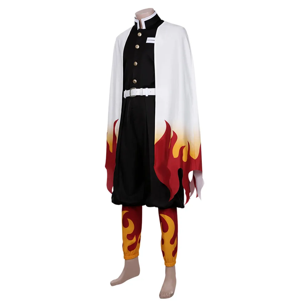 Demon Slayer Anime Rengoku Kyoujurou Cosplay Costume - AllCosplay.com