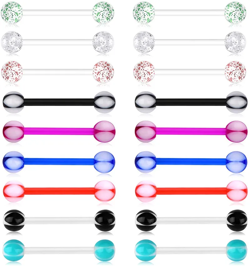 Venom Tongue Piercing Jewelry