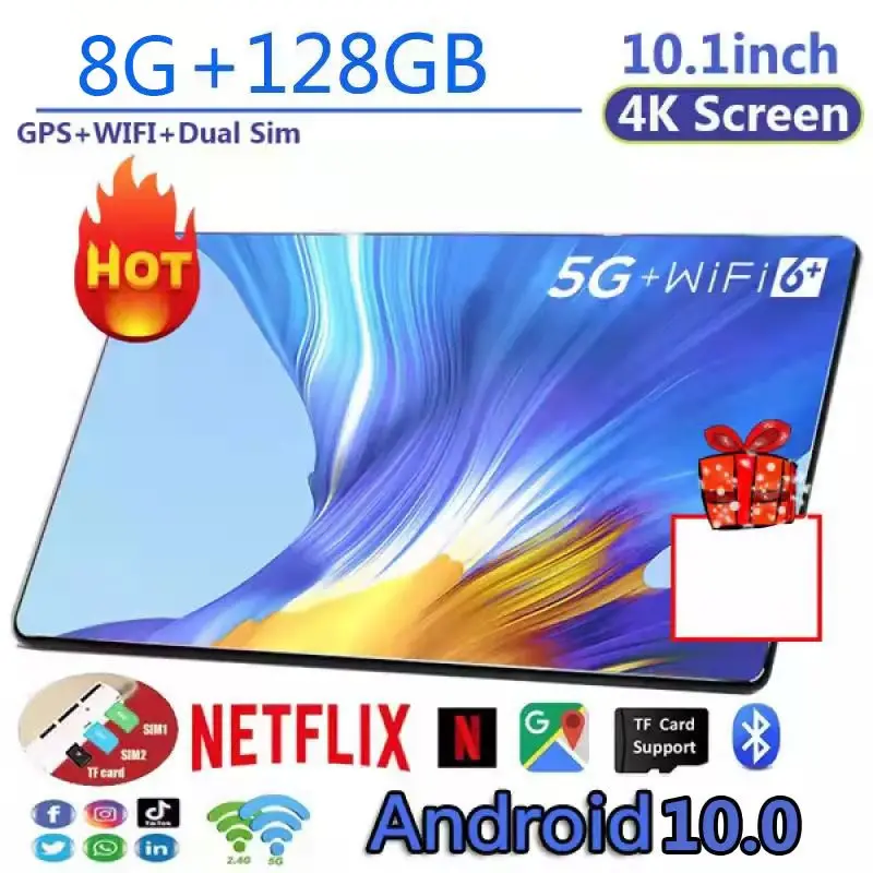 10-1-Polegada-ram-8gb-rom-128gb-1960-1080-ips-tela-tablet-10-octa-n ...