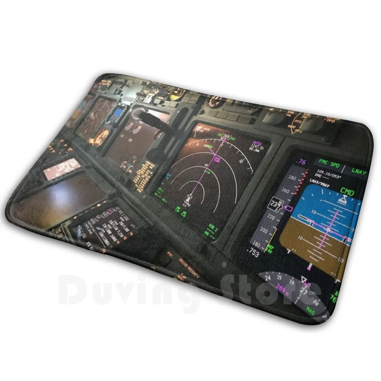 Boeing-737-Ng-Instruments-Carpet-Mat-Rug-Cushion-Soft-Fly-Pilot ...