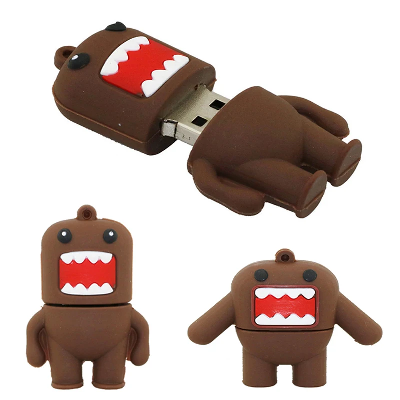 Japanese-Domo-Kun-Pen-drive-64GB-Personalized-Pendrive-128-8-16-GB-Cle ...