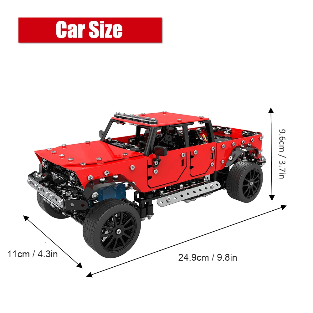 Mini RC Car 1/16 Scale Stainless Steel 2CH Remote Control Truck Toys ...