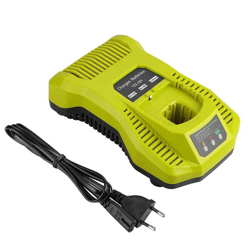 Cargador de batería 3A para RYOBI 12 14,4 v 18V ni cd Ni MH Li ion P110 ...