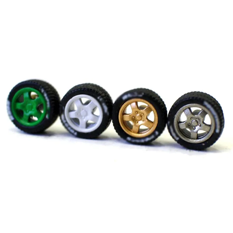 New-1-64-scale-Tyre-Model-alloy-rubber-wheel-model-modified-tire-wheel ...