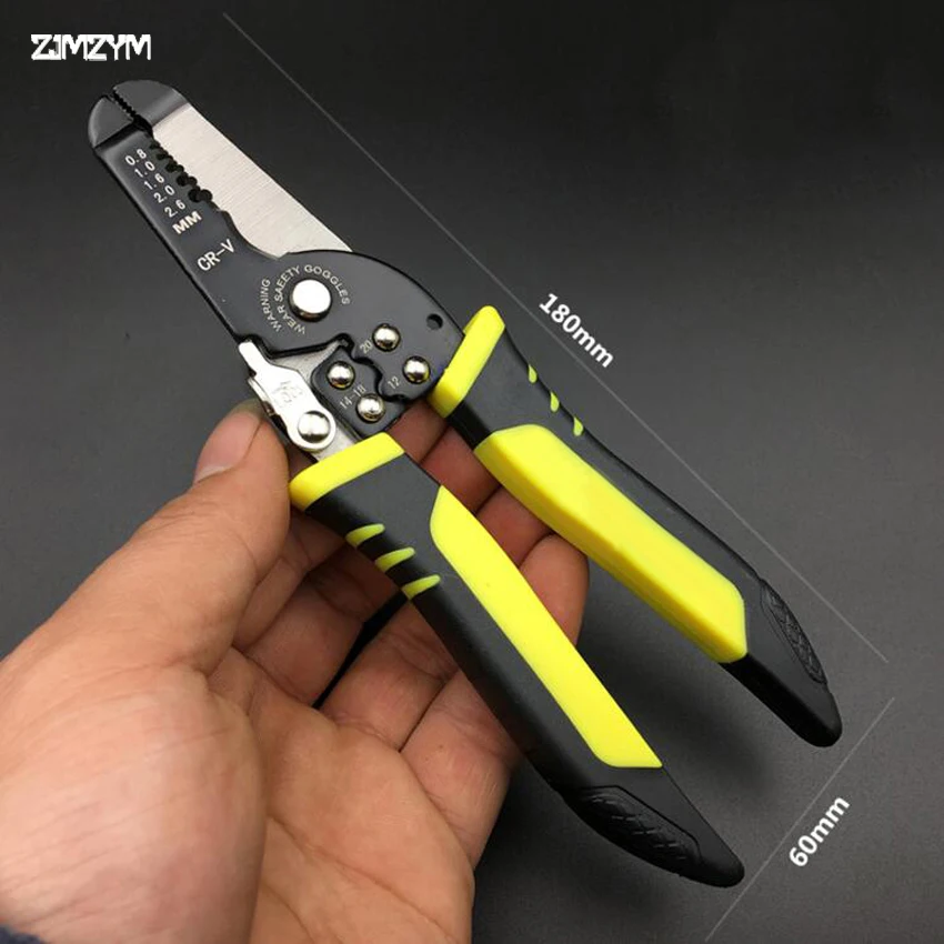 Hot-Multi-purpose-Wire-Stripper-Pliers-Cable-Wire-Stripper-Chrome ...