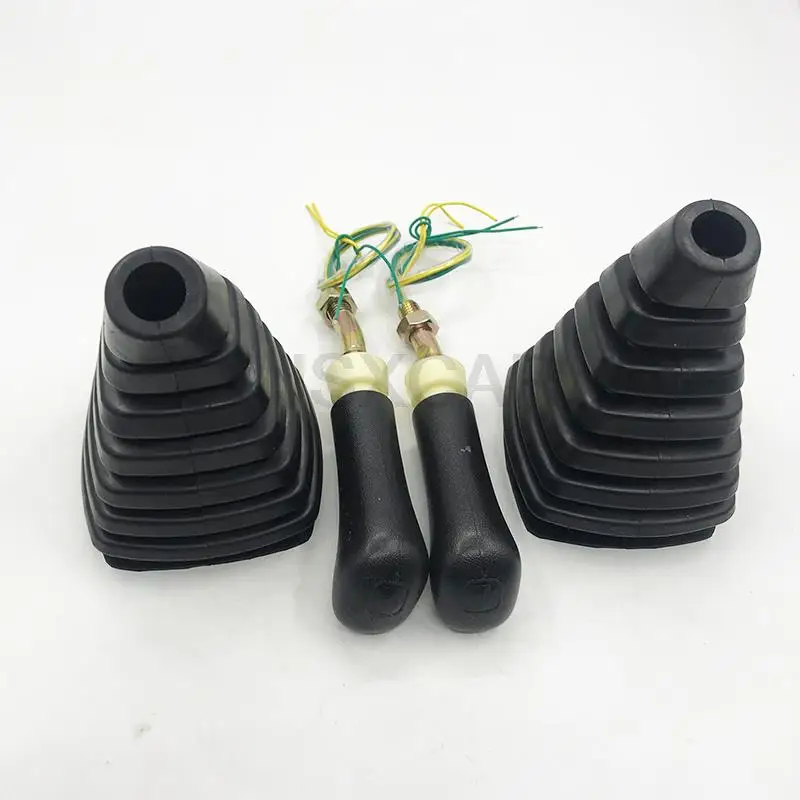 For-Hyundai-R60-80-150-215-225-210-7-Joystick-Handle-Rubber-Double ...