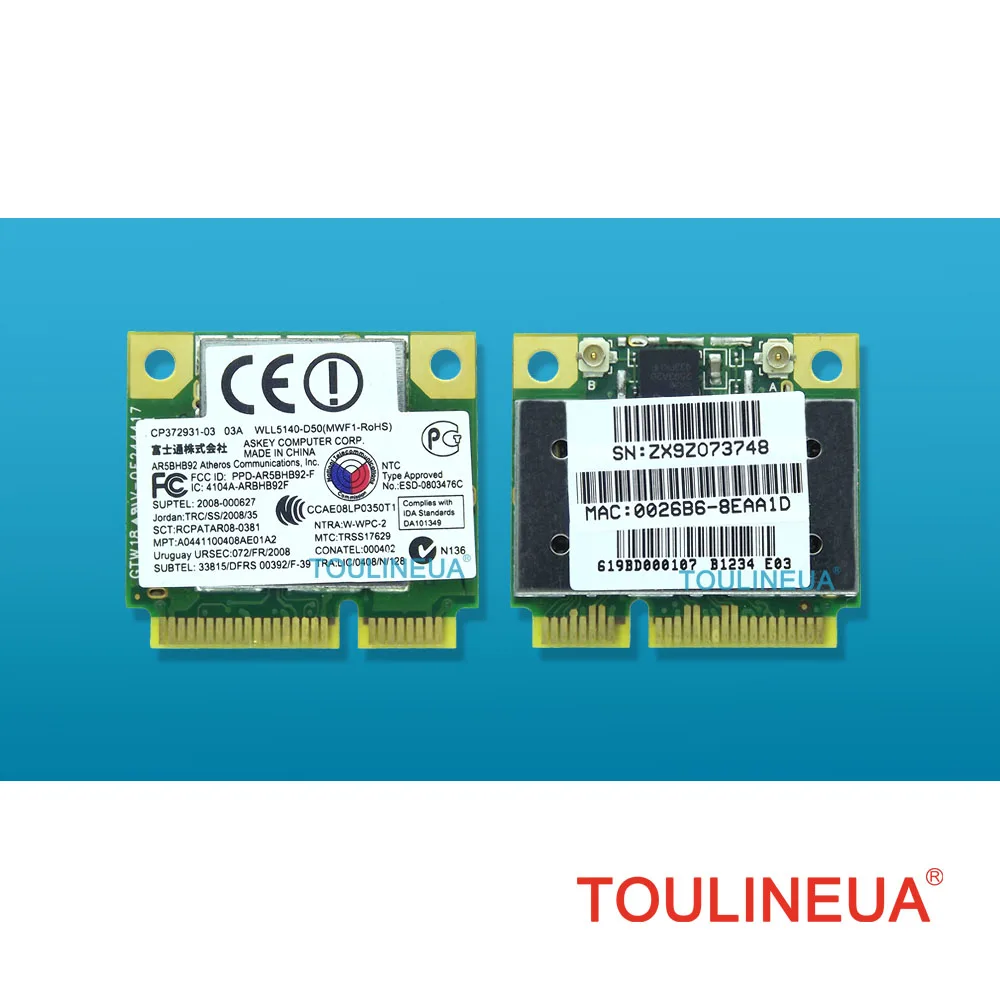 AR5BHB92-AR9280-Dual-Band-2-4G-5GHz-802-11a-b-g-n-300Mbps-WiFi-Wireless ...