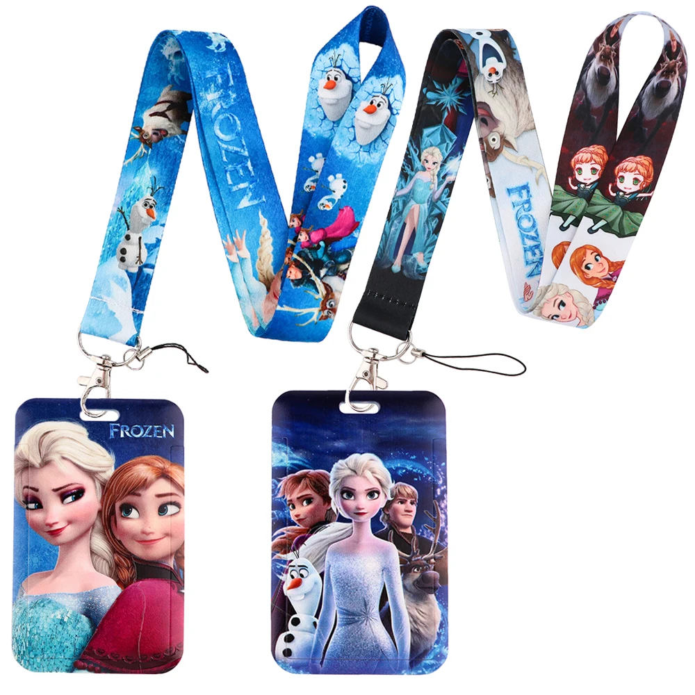 YQ180-Cartoon-Movies-Frozen-Lanyard-Princess-Elsa-Phone-Rope-for-USB-ID ...