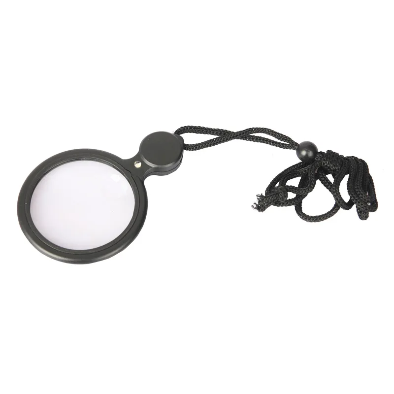 Handheld-Portable-magnifier-with-LED-Light-Hanging-Type-Reading ...