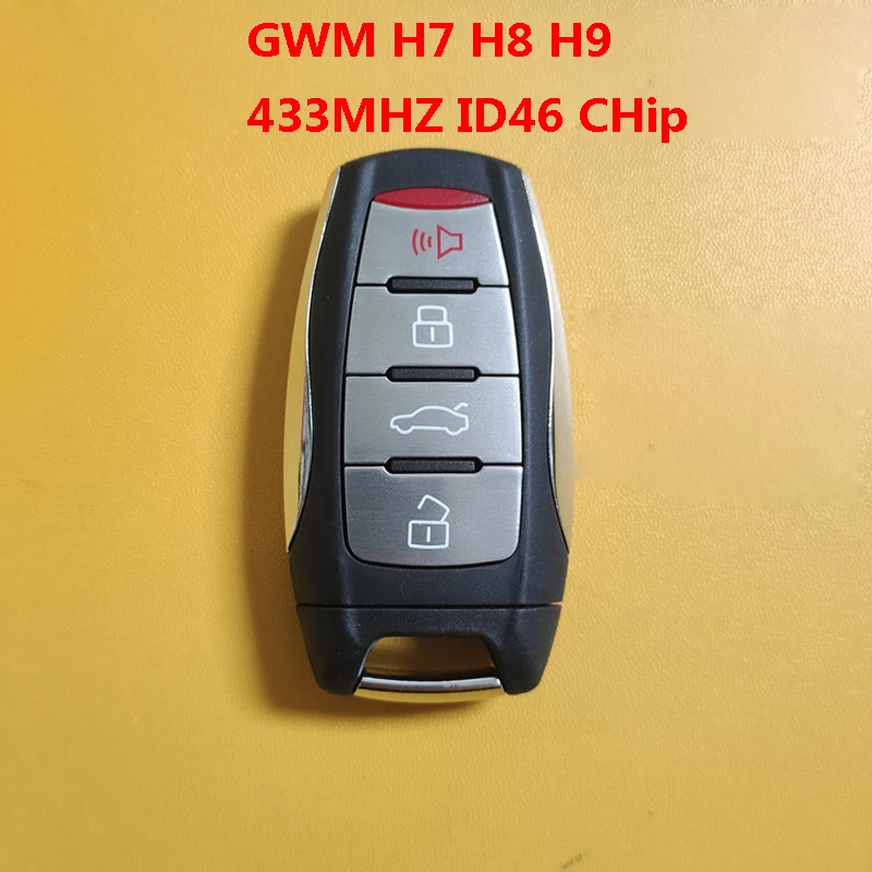 433Mhz Keyless Intelligent Remote Key For Great Wall GWM Haval H6 F7 H7 ...