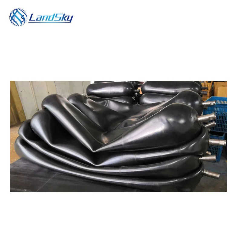 Nitrogen NBR inflatable air bladders for lifting rubber bladder gas ...