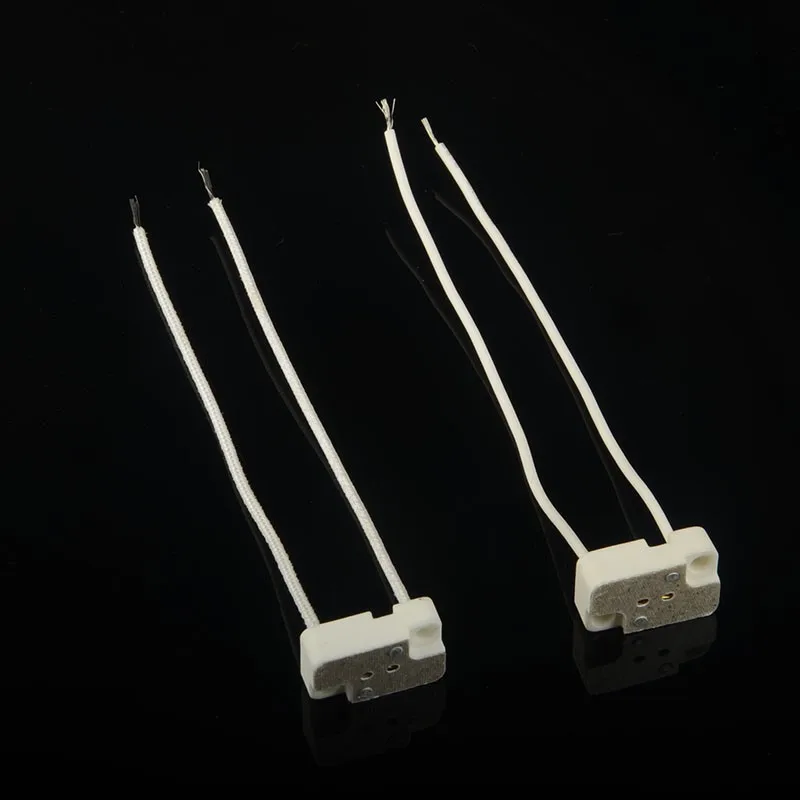 New Square Type High Quality MR16 Holder GU5.3 Socket G4 Base Porcelain ...