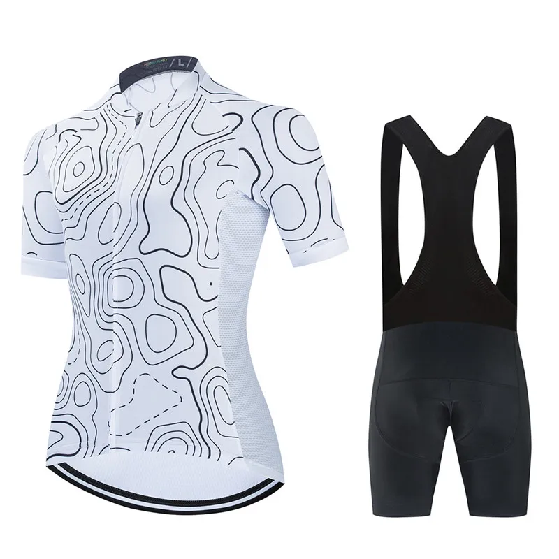 Summer Cycling Clothing Women Sportswear Suit Quick Dry Breathable ...