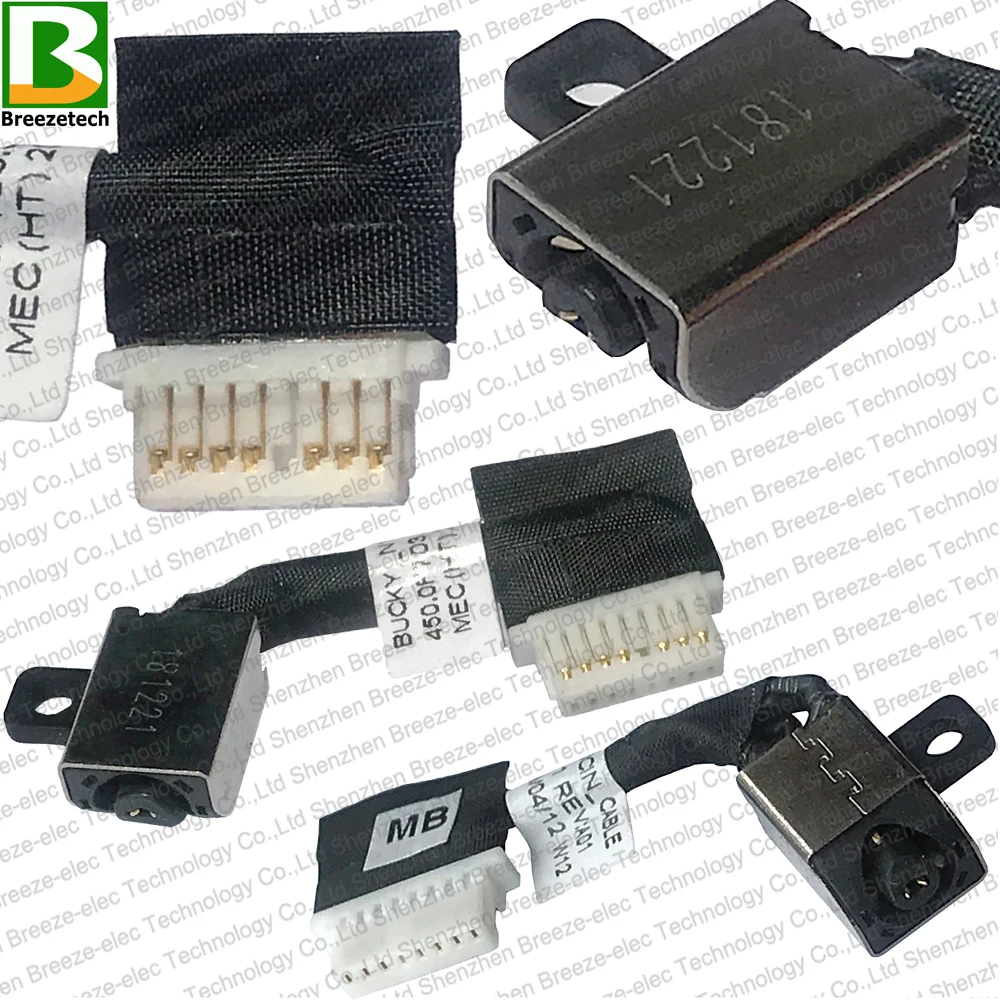DC Power Jack Cable Connector for Dell Inspiron 14 5480 15 5580 5485 ...