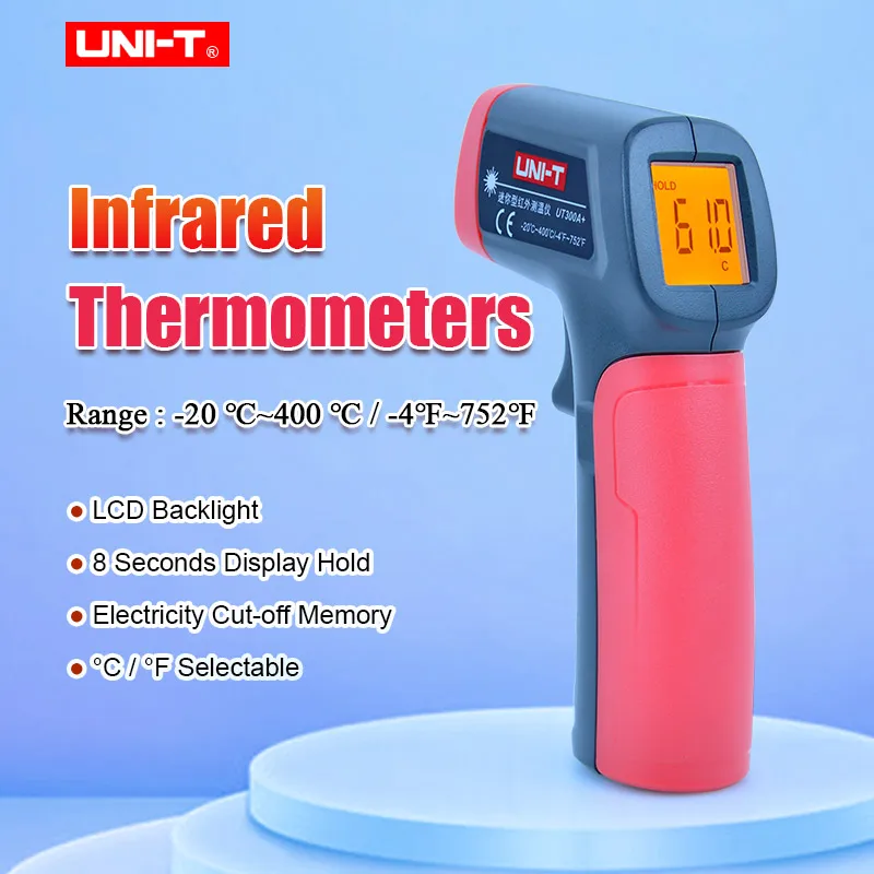 UNI-T-UT300A-Infrared-Thermometer-Measure-Non-Contact-Fast-Test ...