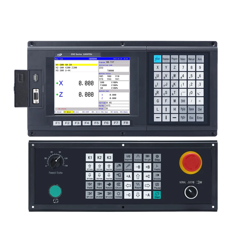 New Two Axis CNC Controller for Lathe&turning machine servo stepper CNC ...