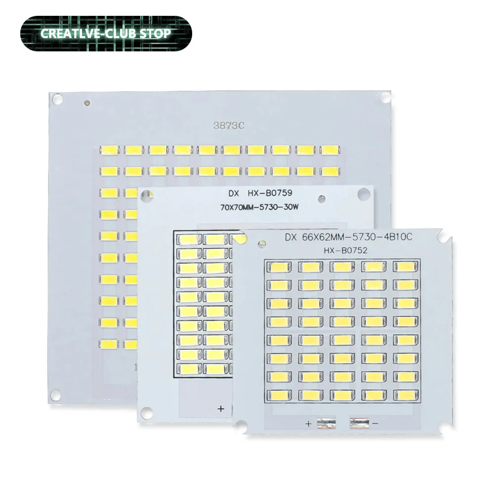 LED-Lamp-Chip-SMD5730-DC30-36V-Cool-White-7000K-10W-20W-30W-50W-Super ...