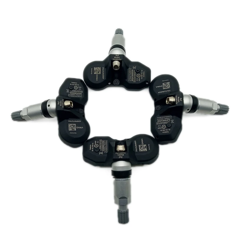 4pcs Tpms For Au-di A8 Quattro 2003-2009 Volk-swagen Phaeton 2004-2006 ...