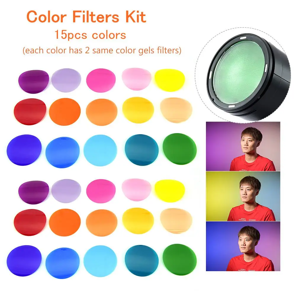 Godox Kit de filtros de Color V 11C para cámara, dispositivo de cámara ...