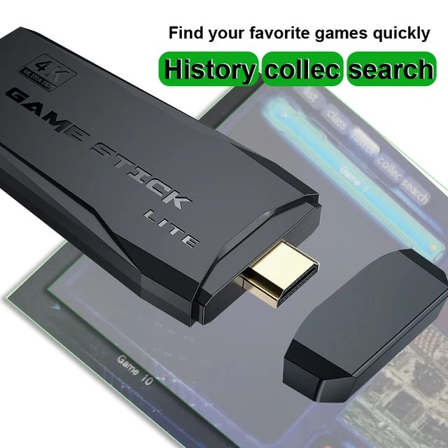 VILCORN HDMI-compatible Retro Video Game Stick 4k For PS1 GBA 64 Bit ...