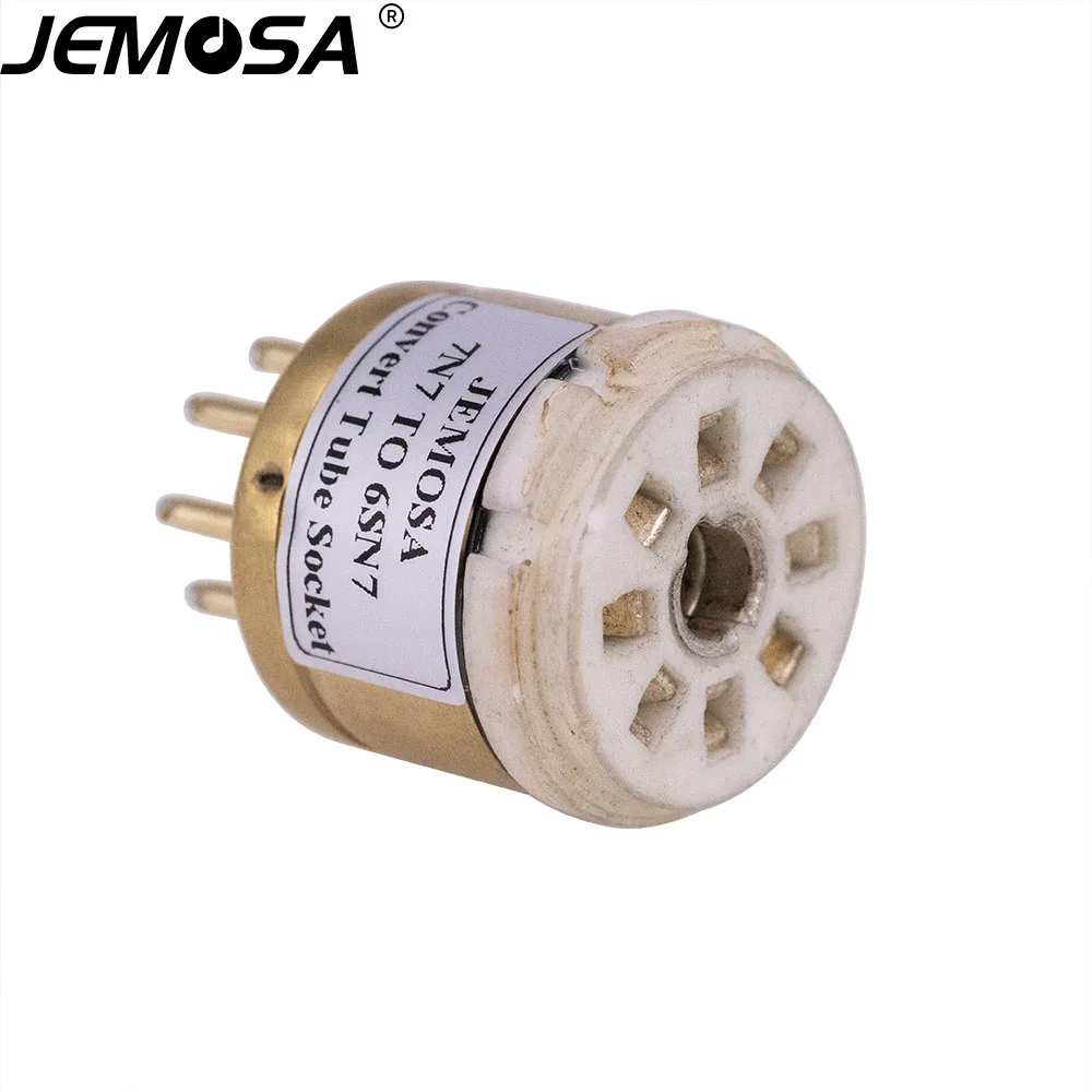 6sn7 To 6n2 Socket Converter 6SN7 To 6N2 Tube Socket Adapter - Vacuum ...