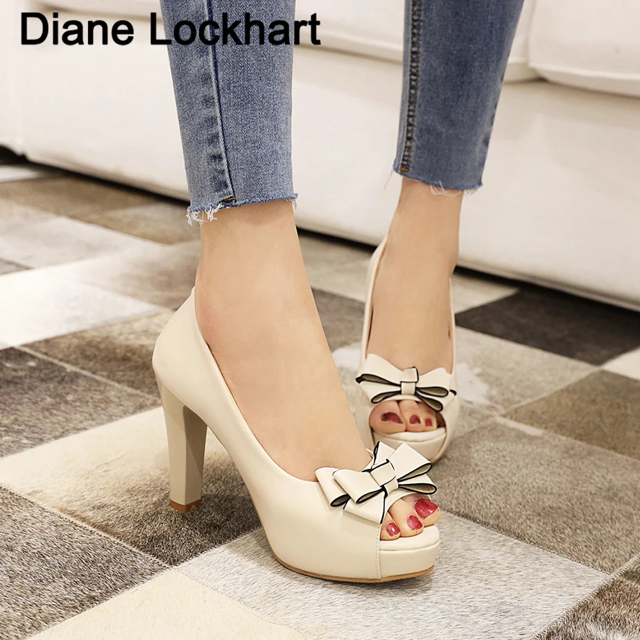 Platform Heels Fish Mouth | High Heel Stilettos Fish Mouth - Women Open ...