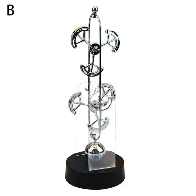 Desktop Double Wheel Perpetual Motion Instrument Balance Ball Science ...