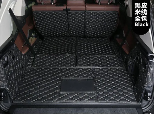 3D Luxury Full Rear Trunk Tray Liner Cargo Mat Protector Pad Mats For ...