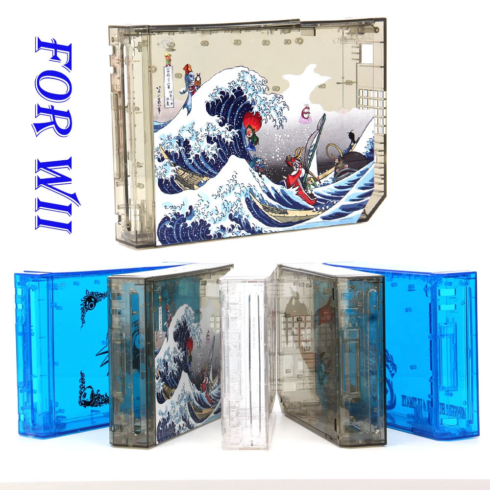 2021 Transparent Color Replacement Full Housing Protective Shell ...