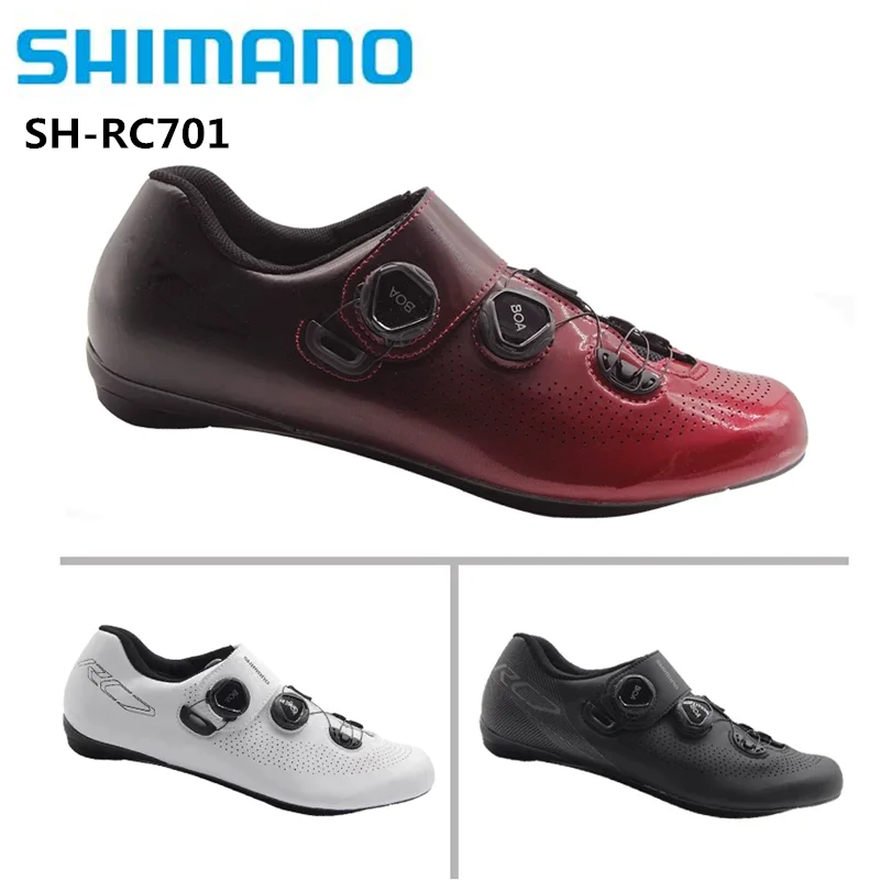 Shimano RC7 RC702 Carbon Road Bicycle Cycling Bike Shoes Standard Wide ...