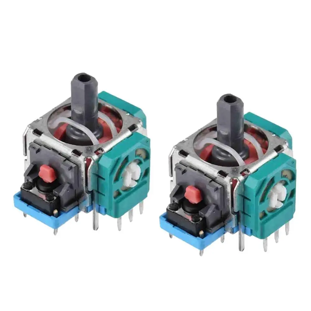 2Pcs-Analog-Stick-Joystick-Replacement-Repair-Parts-Gamepad-Controller ...