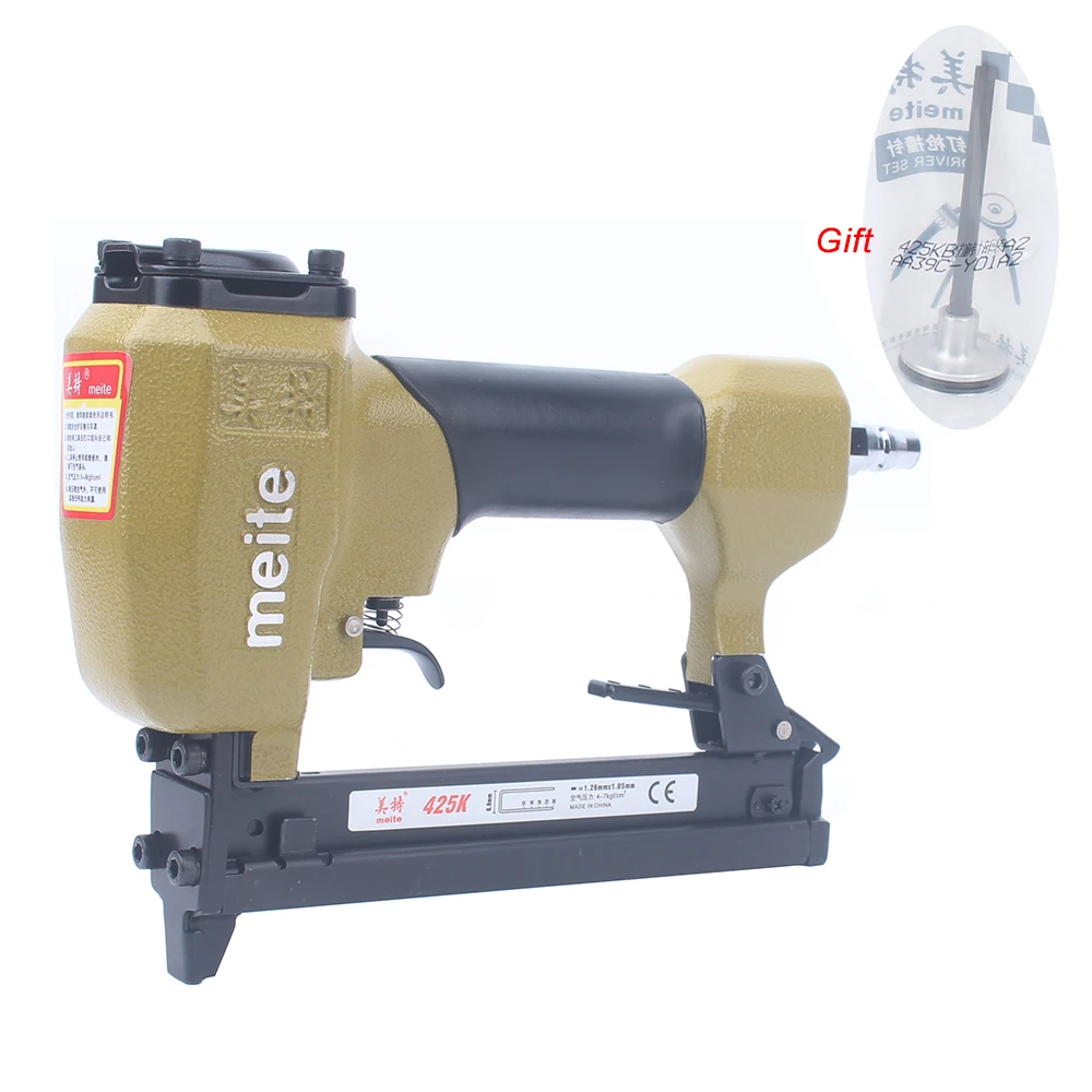 Meite-425K-Pneumatic-U-Nails-Gun-Air-Stapler-For-Decoration-Leather ...
