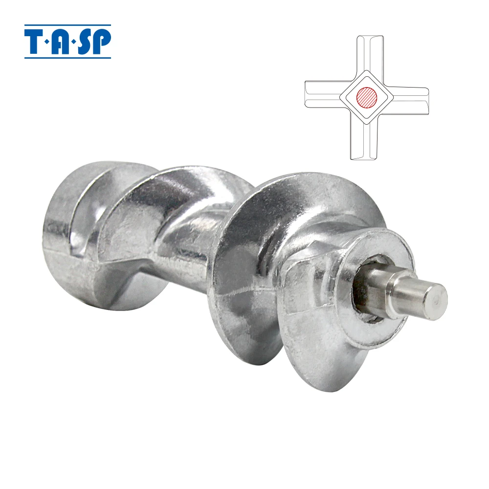 Meat Grinder Screw 100mm Mincer Auger Spare Parts Fit #5 One-Sided ...