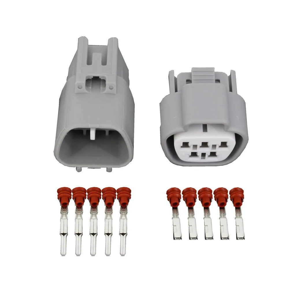 5 Pin Waterproof Automotive Connector 5 Pin Female And Male Plug Socket ...