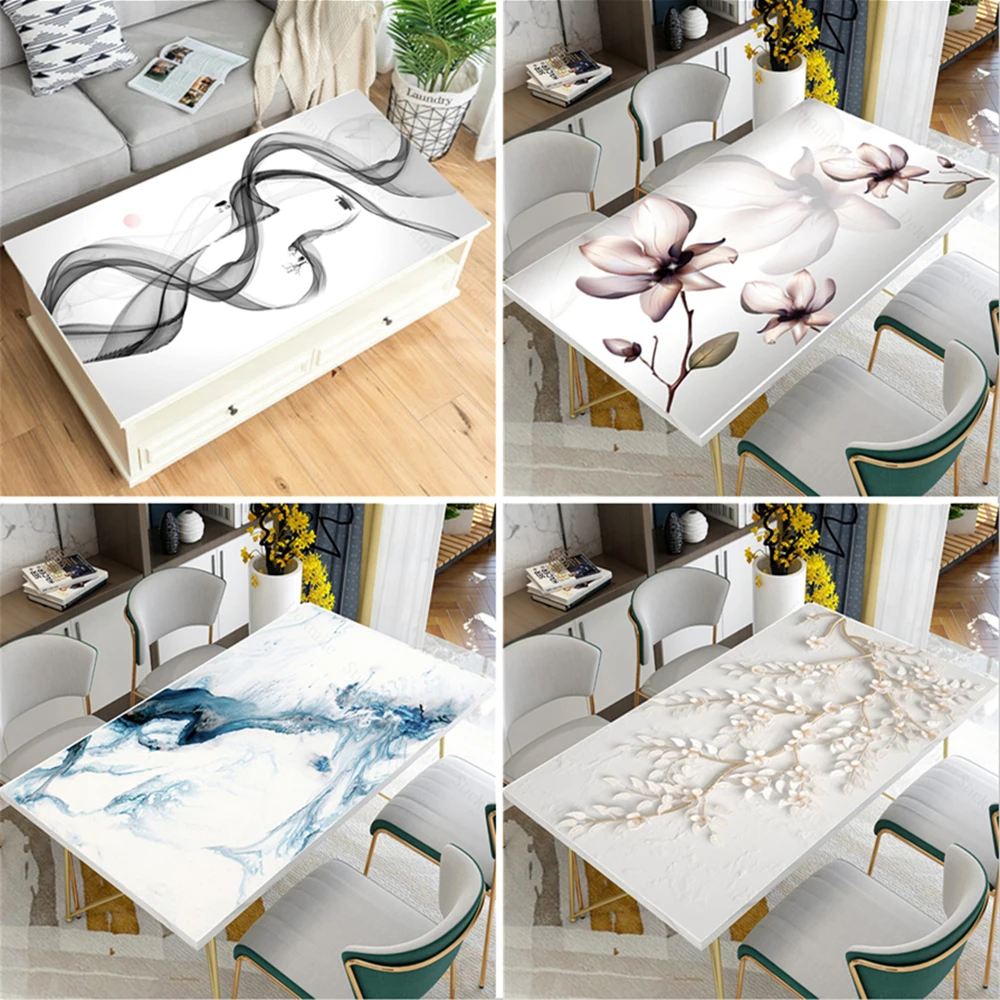 Desktop Sticker Cover Self Adhesive PVC Waterproof Wallpaper Kitchen ...