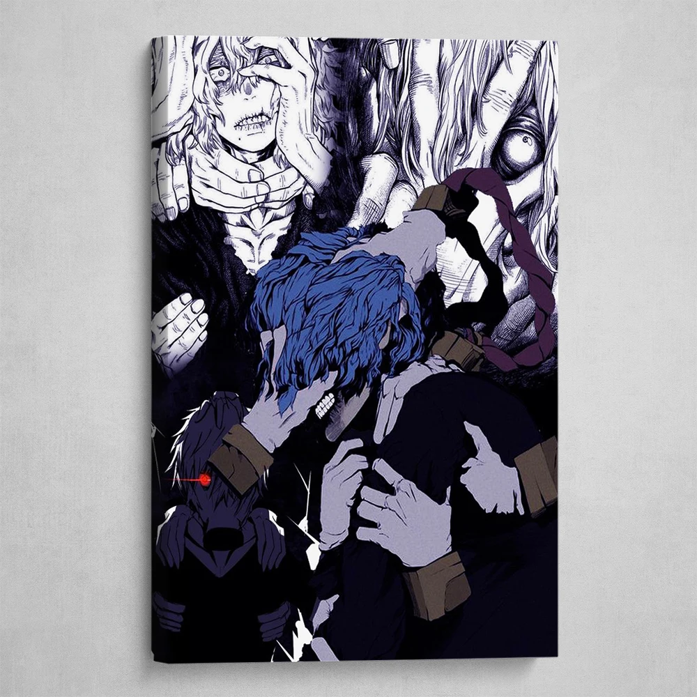 Tomura Shigaraki My Hero Academia Anime Canvas Painting Wall Art Poster ...