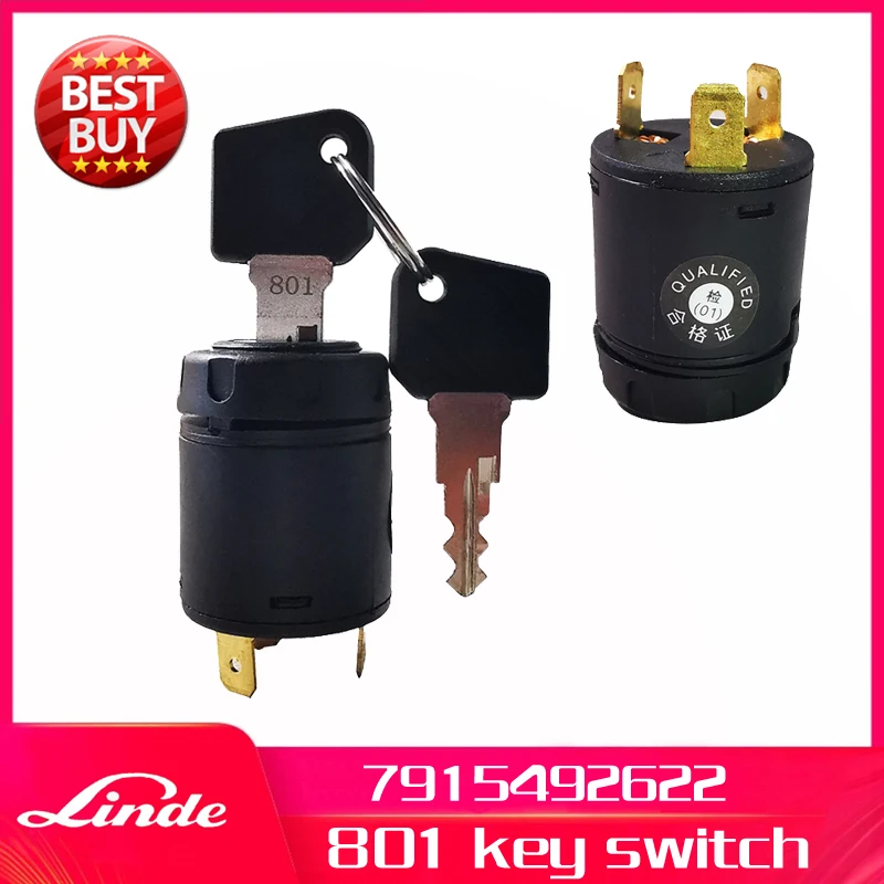 Linde-forklift-part-801-key-switch-7915492622-or-7915492624-electric ...