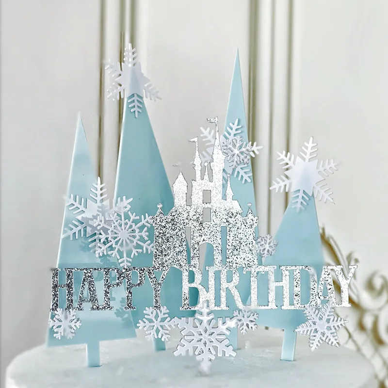 Ice Castle Frozen Cake